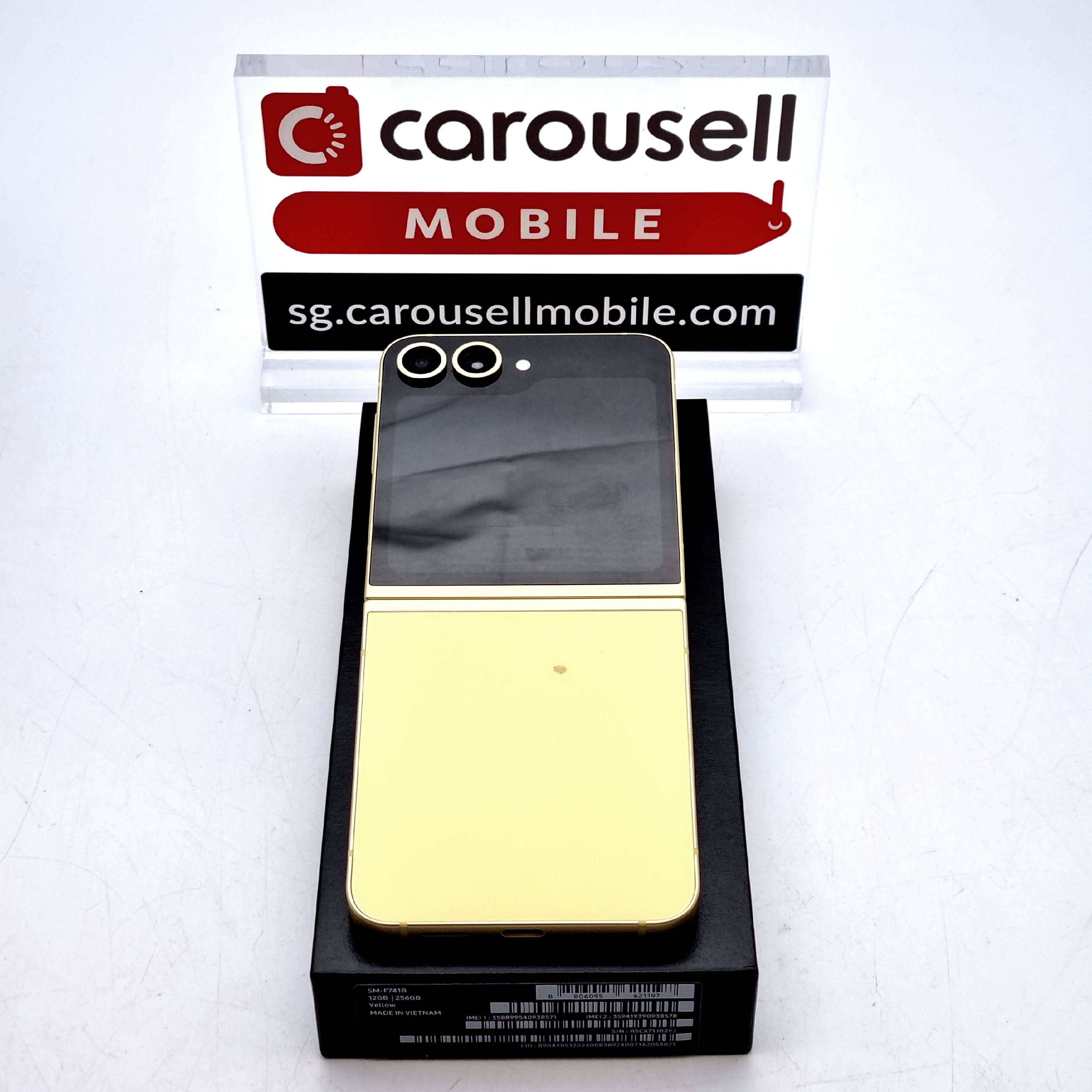 Galaxy Z Flip 6 Yellow 256GB, Mobile Phones & Gadgets, Mobile Phones ...