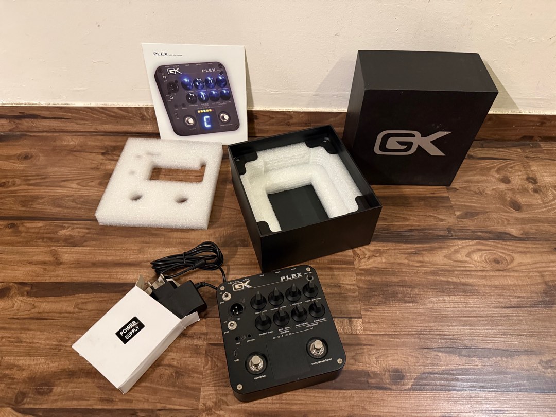 GK Plex Bass Preamp DI, Hobbies & Toys, Music & Media, Music ...