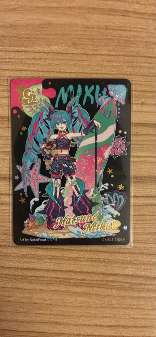 Hatsune Miku Trading Card, Hobbies & Toys, Toys & Games on Carousell