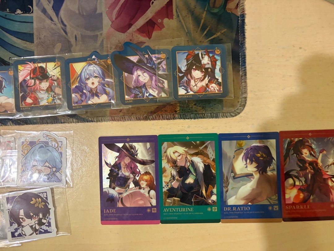 Honkai Star Rail Sushiro Collab Phase 1+2 Collection (No plates) FULL ...