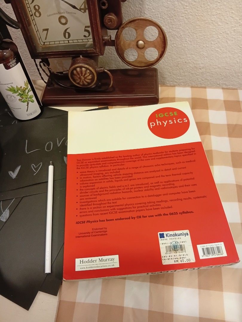 IGCSE Physics Textbook by Tom Duncan, Hobbies & Toys, Books & Magazines ...