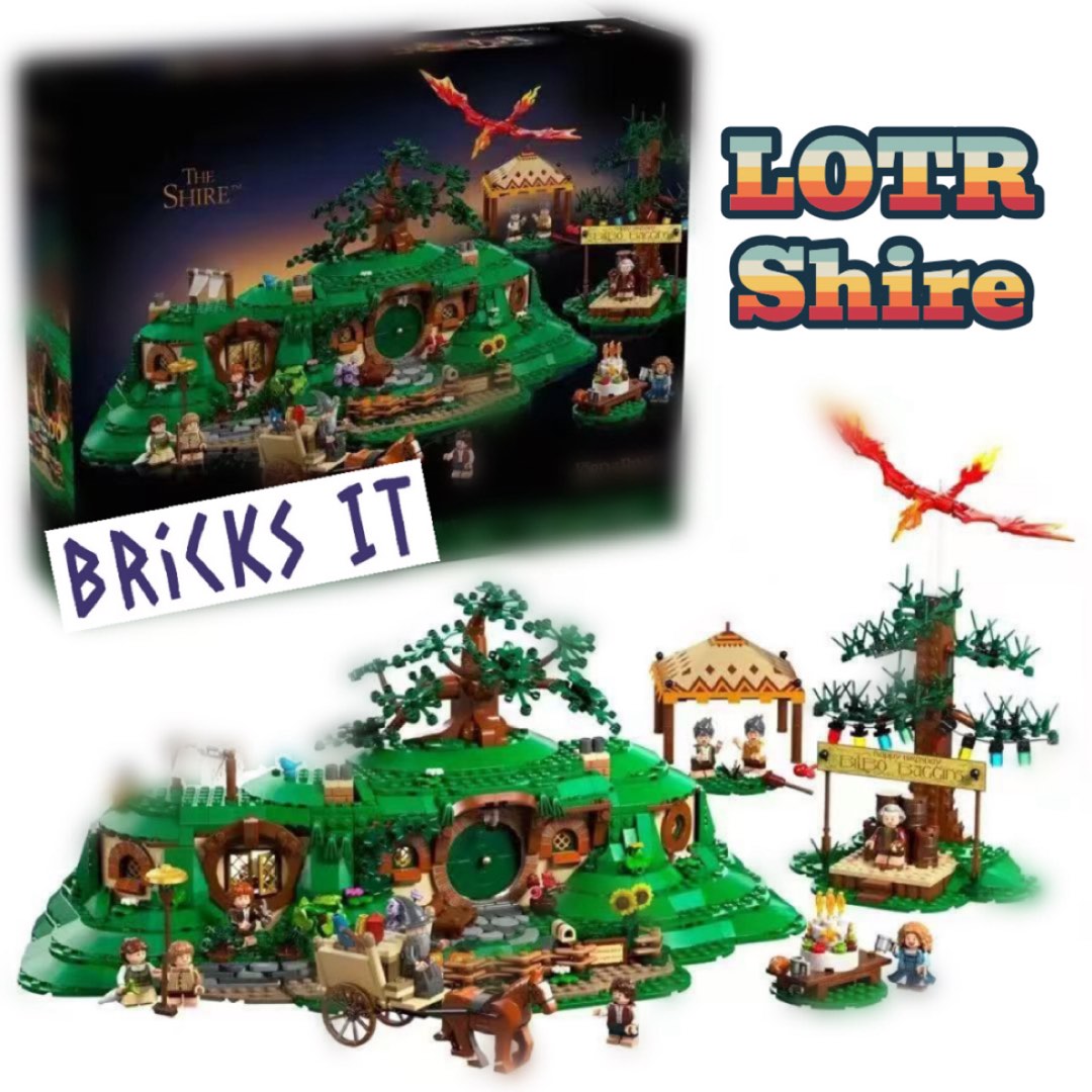 Lepin The Lord of the Rings The Shire, Hobbies & Toys, Toys & Games on ...