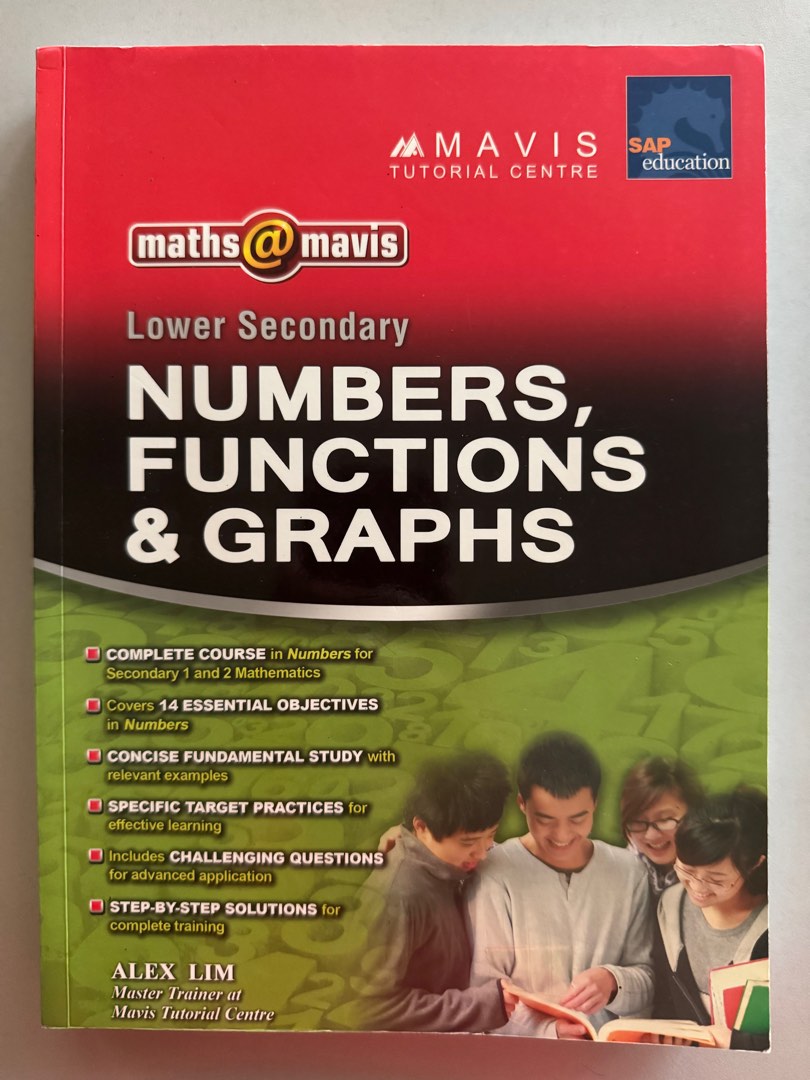 Mavis Lower Secondary Numbers, Functions & Graphs Textbook, Hobbies ...