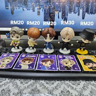Mcd Happy Meal Blind Box TinyTan BTS Characters, Hobbies & Toys, Toys ...