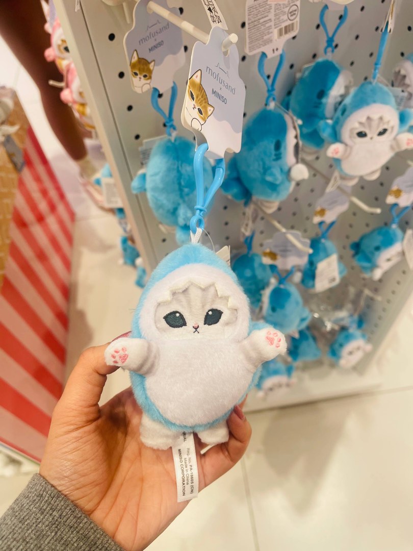 Mofusand x MINISO Shark Plush Keychain, Hobbies & Toys, Toys & Games on ...