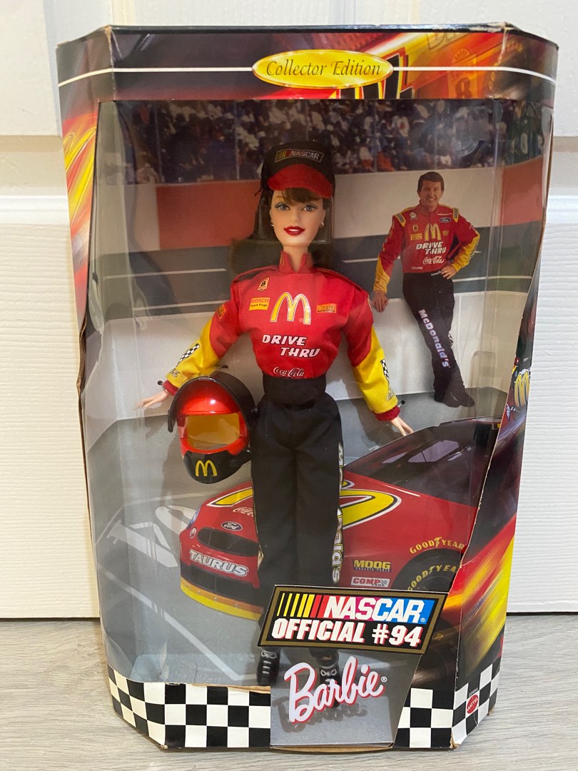 NASCAR Official #94 Barbie Doll, Hobbies & Toys, Toys & Games on Carousell