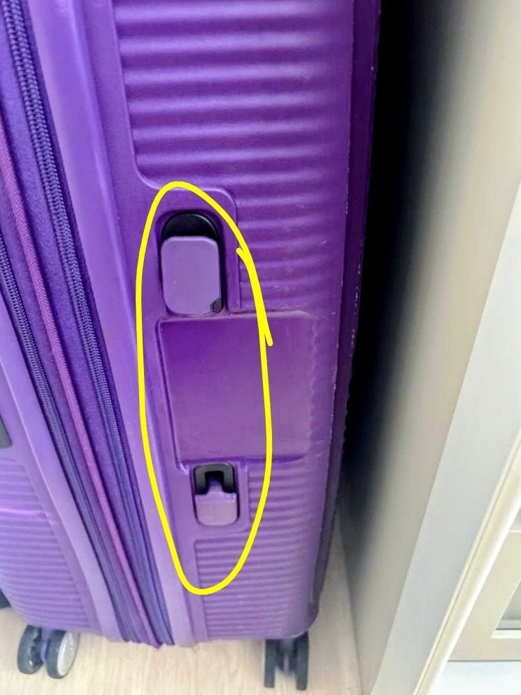 new American tourister, Lojel, Delsey PURPLE color replacement handles ...