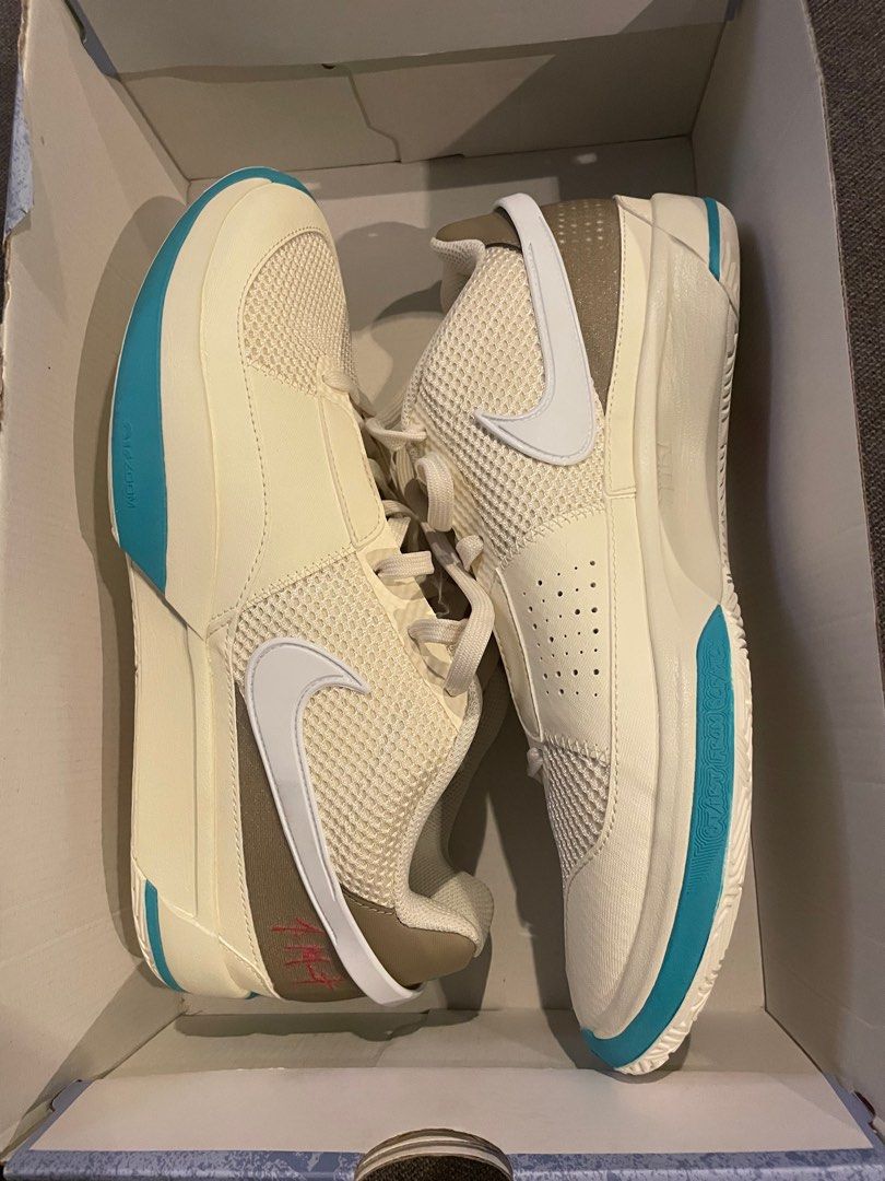 Nike JA1 EP Coconut Milk Basketball Shoes, Men's Fashion, Footwear, Sneakers on Carousell