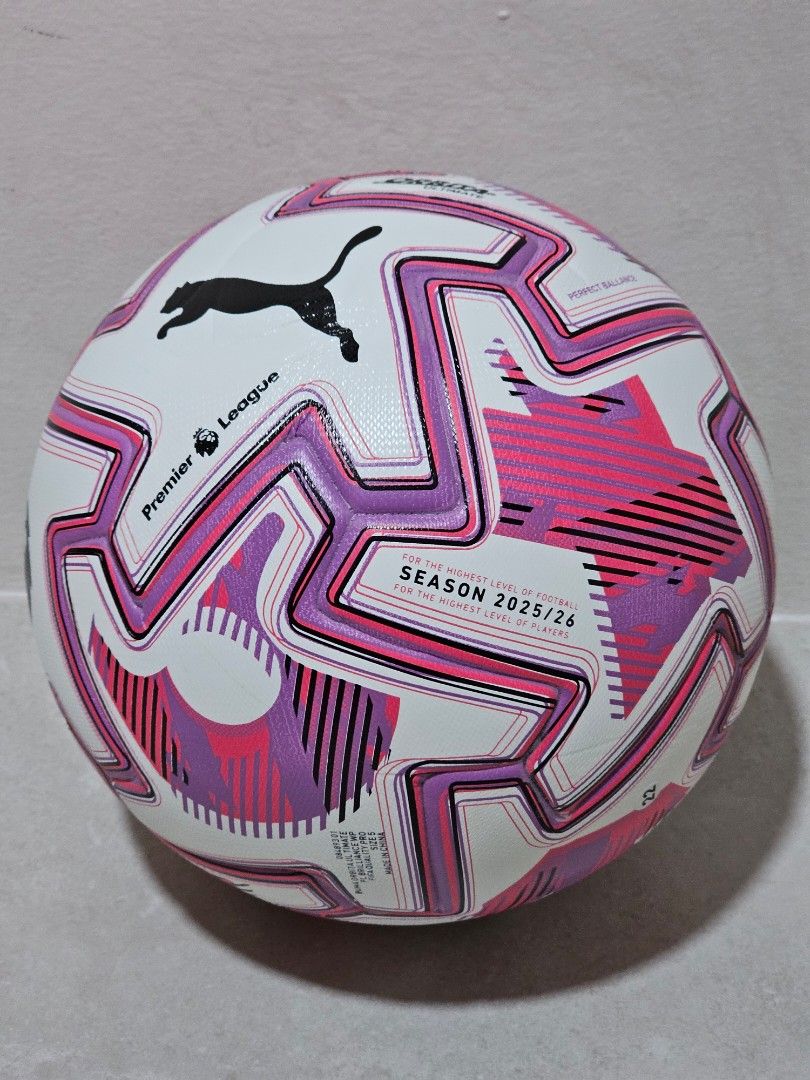 Puma Orbita Premier League OEM Football Season 2025/26 (Pink white) OEM ...