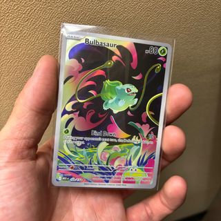 Bulbasaur Promo Stamped Mega Evolution IR Illustration Rare Pokemon ...