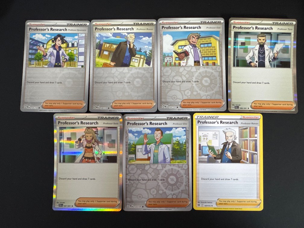 Pokemon TCG Professor's Research Trainer, Hobbies & Toys, Toys & Games ...