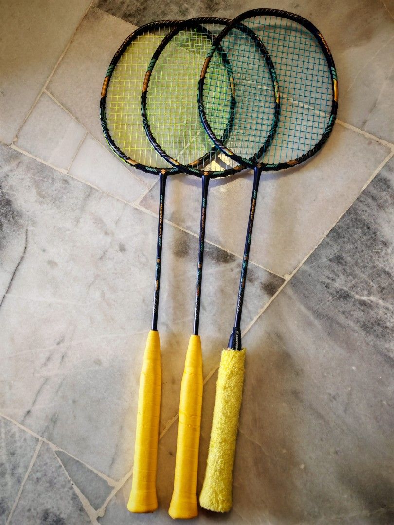 Protech Maverick Alpha High End 3U 4U Rackets nego, Sports Equipment, Sports & Games, Racket ...