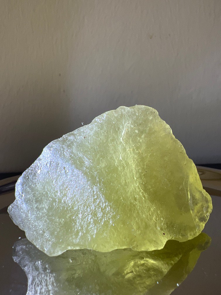 RARE high quality 黄金利比亚陨石原石 Libyan Desert Glass Meteorite Raw Stone ...