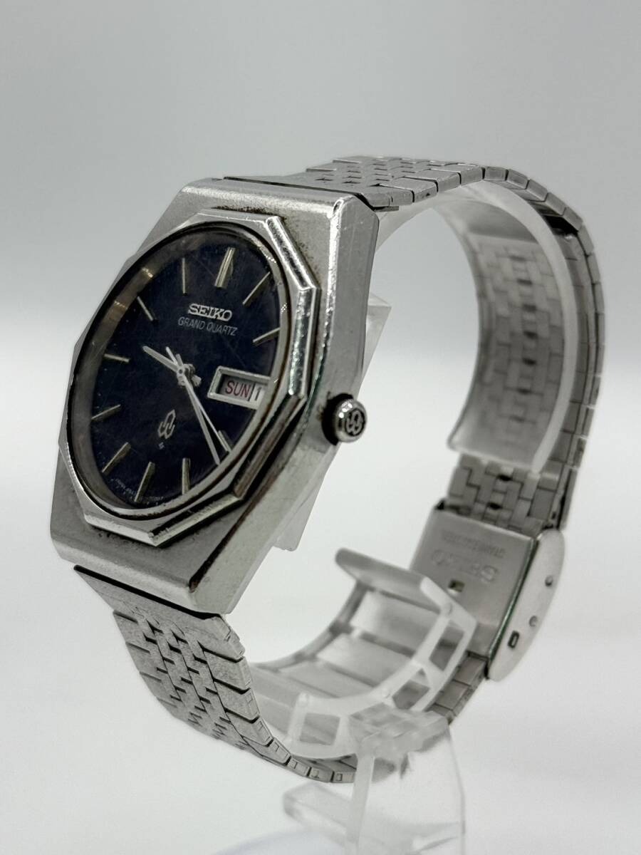 Seiko 4843-7001 Grand Quartz Day-Date Watch, Luxury, Watches on Carousell