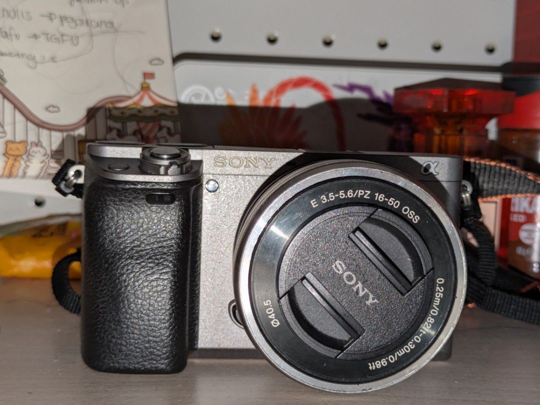 Sony Alpha 6000 Camera with 16-50mm Lens, Photography, Cameras on Carousell