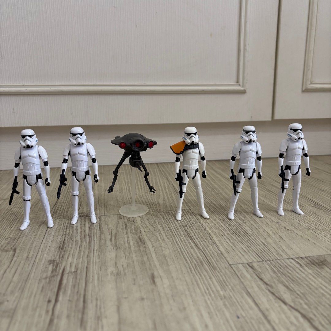 Star Wars Rebels Animation Style Stormtrooper and Commander with Patrol ...