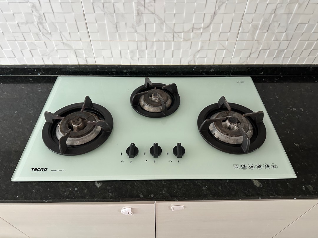 Tecno T333G 3-Burner Gas Stove, TV & Home Appliances, Kitchen ...