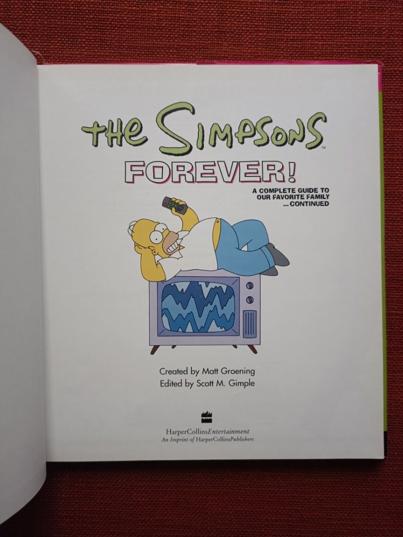 The Simpsons Forever, Hobbies & Toys, Books & Magazines, Children's ...