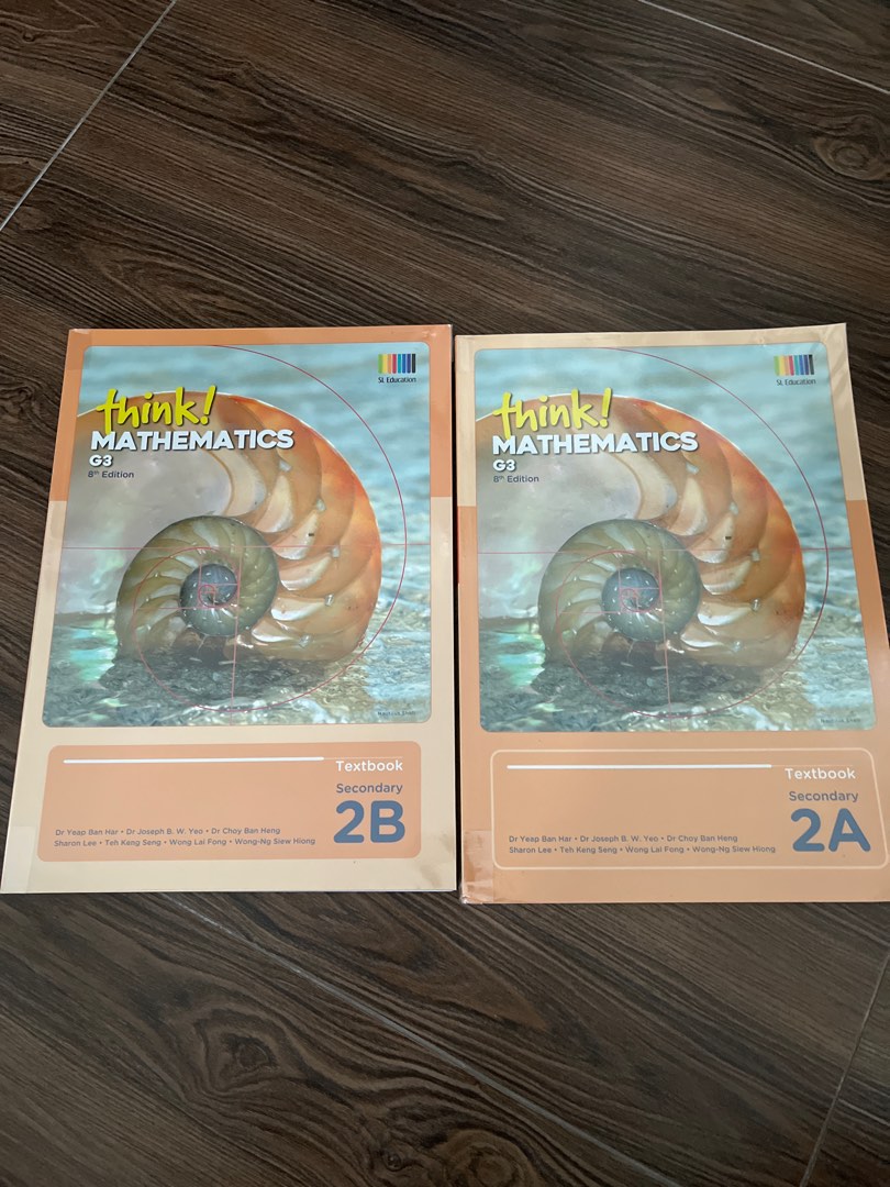Think! Mathematics G3 Textbook 2A / 2B, Hobbies & Toys, Books ...