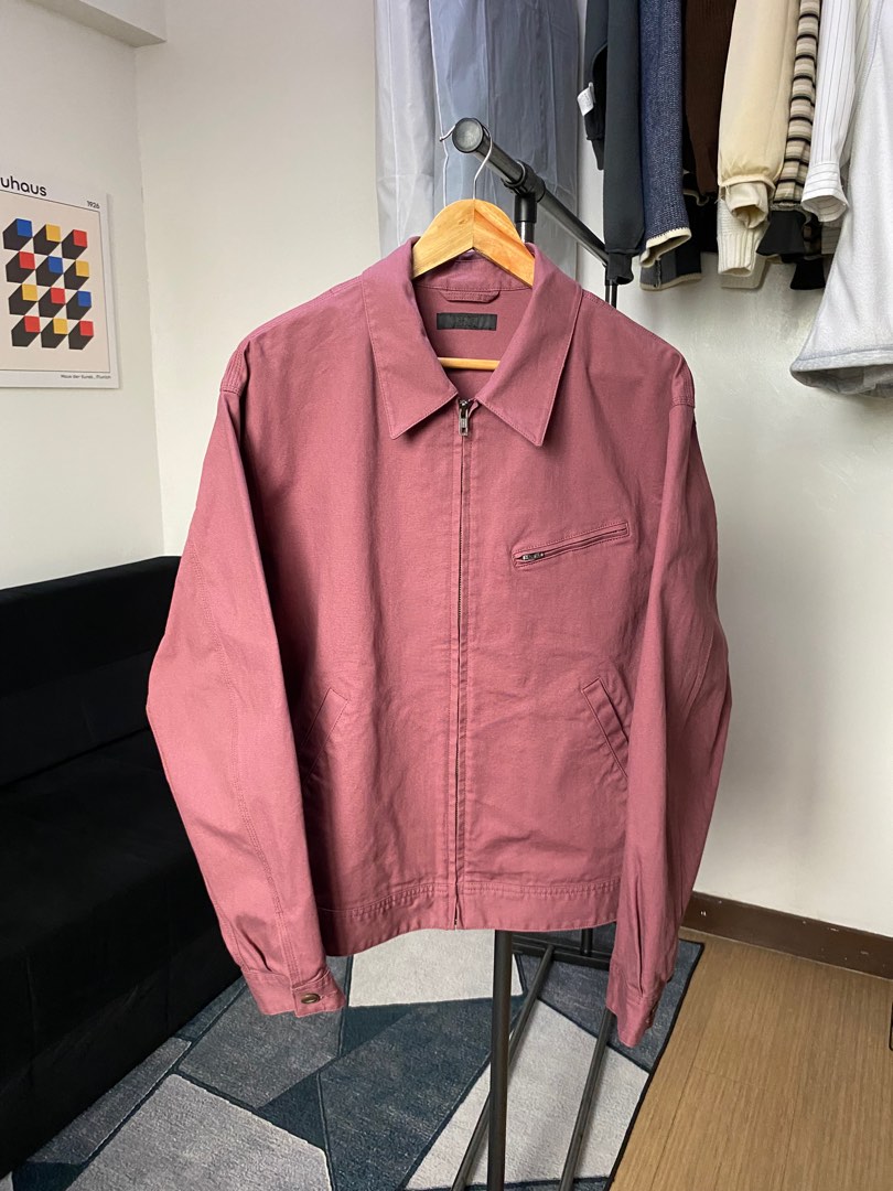 Uniqlo Zip Up Blouson Jacket, Men's Fashion, Coats, Jackets and ...