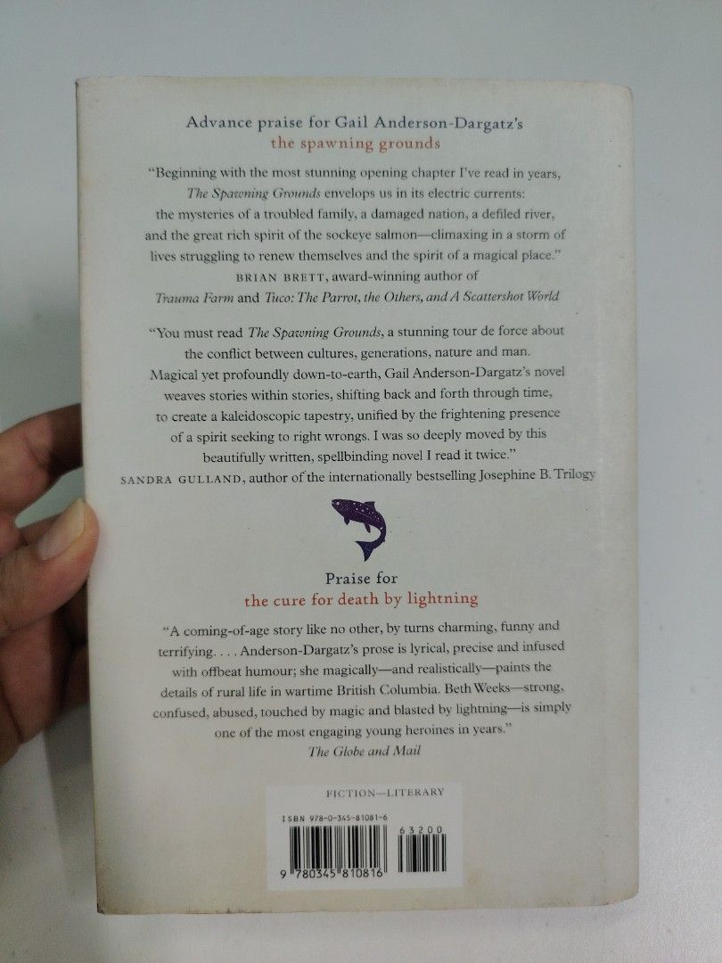 [Used] (Hardcover) The Spawning Grounds by Gail Anderson-Dargatz ...