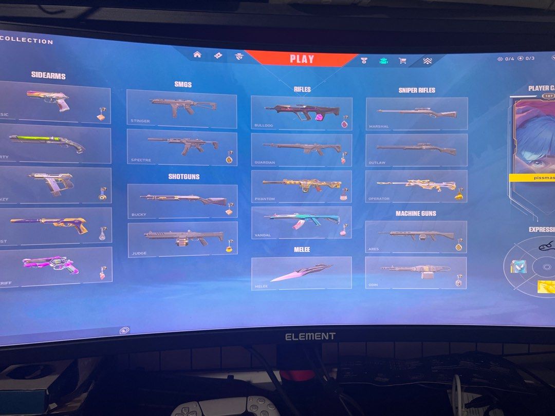 Valorant Account - Gold 2 Rank, Video Gaming, Video Games, Others on ...