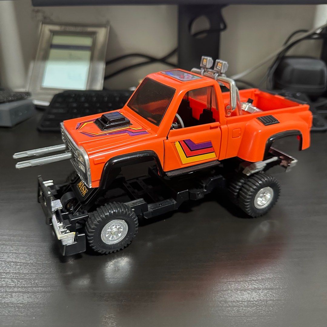 Vintage Kenner M.A.S.K Firecracker 100% Complete w/ Rear Bumper mask ...