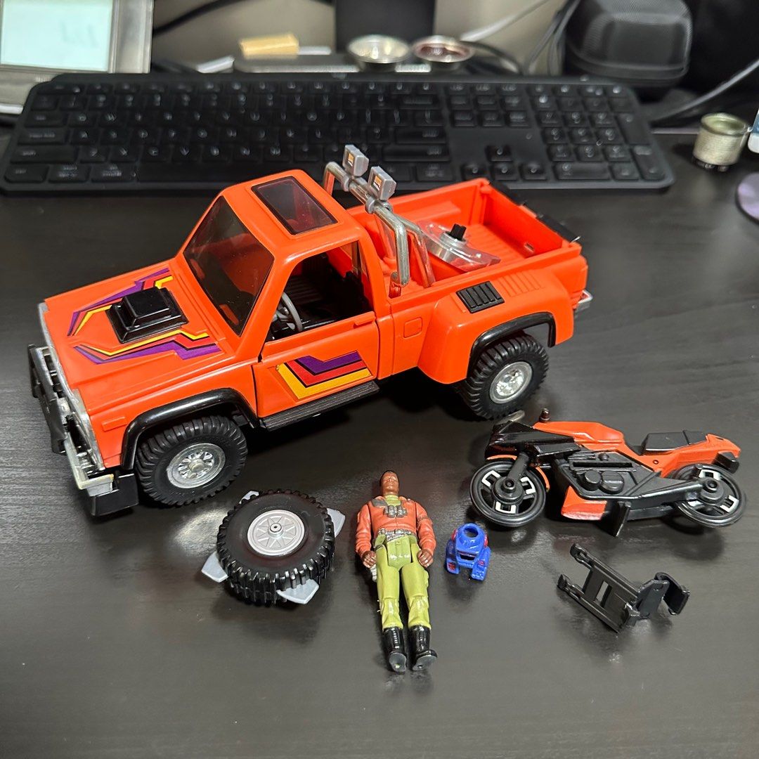 Vintage Kenner M.A.S.K Firecracker 100% Complete w/ Rear Bumper mask ...