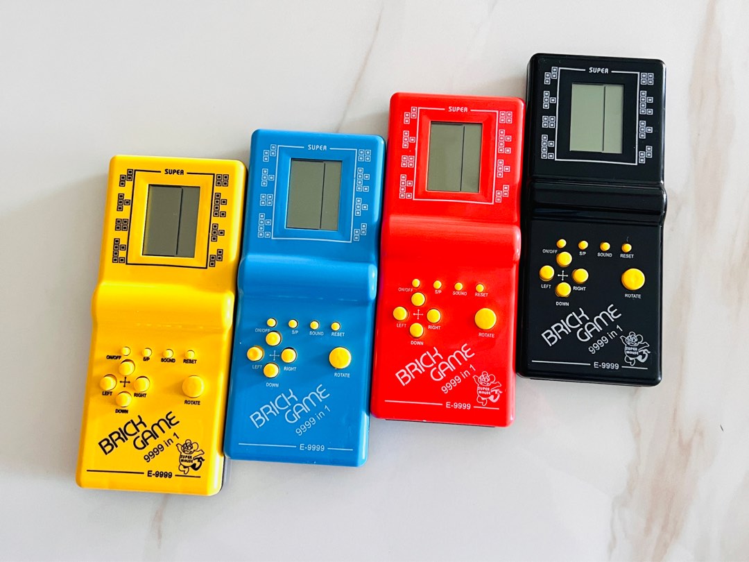 Vintage Retro Tetris Brick Game, Hobbies & Toys, Toys & Games on Carousell