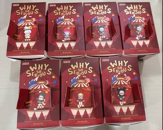 POP MART Why So Serious Vinyl Plush Pendant Blind Box, Hobbies & Toys ...