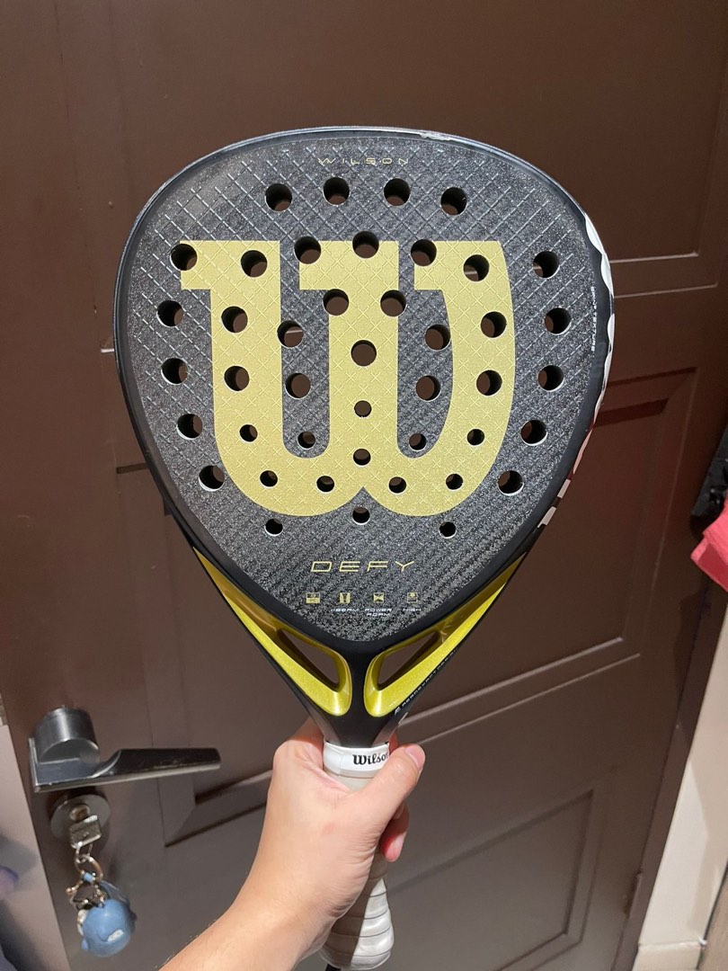 Wilson Defy V1 Diamond Padel Racket / Raket Padel, Olah Raga ...