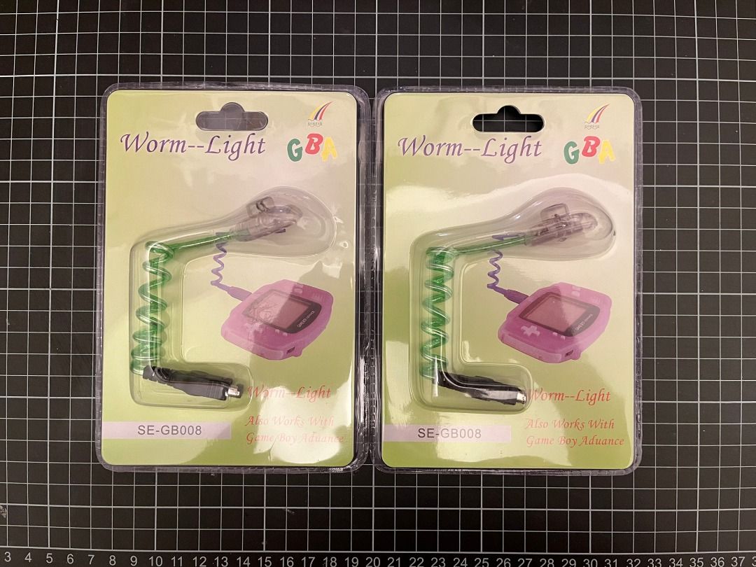 Worm-Light GBA / Game Boy Advance 遊戲機專用螢幕燈 (請注意描述), 電子遊戲, 電子遊戲 ...