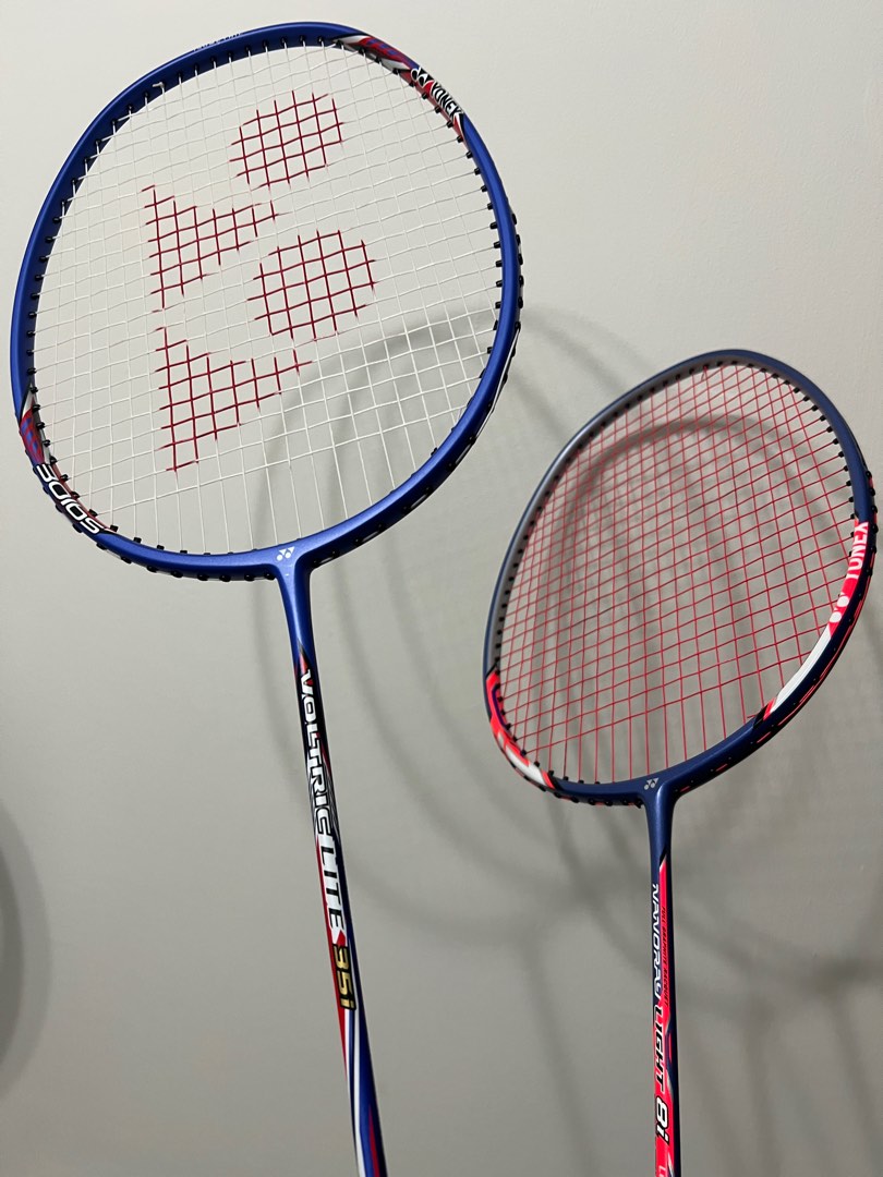 Yonex Badminton Rackets - Voltric & Nanoray , Sports Equipment, Sports ...