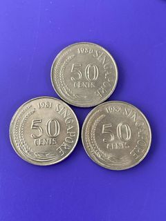 Rare combination of 3 sets of 6 pcs (total 18) Same & running numbers ...