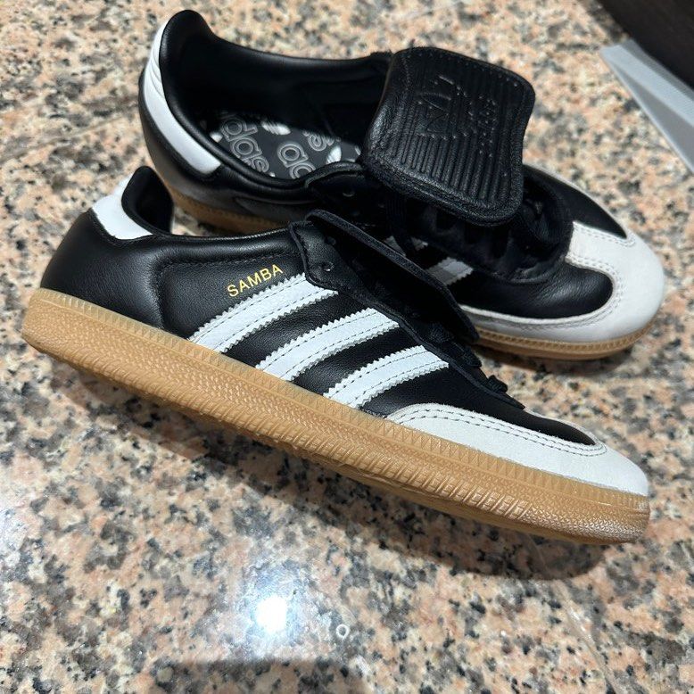 Adidas Samba OG Black White Gum, Women's Fashion, Footwear, Sneakers on ...