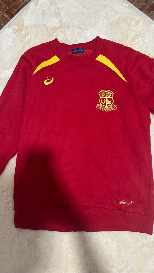 ASICS SWEATSHIR, Men's Fashion, Tops & Sets, Hoodies on Carousell