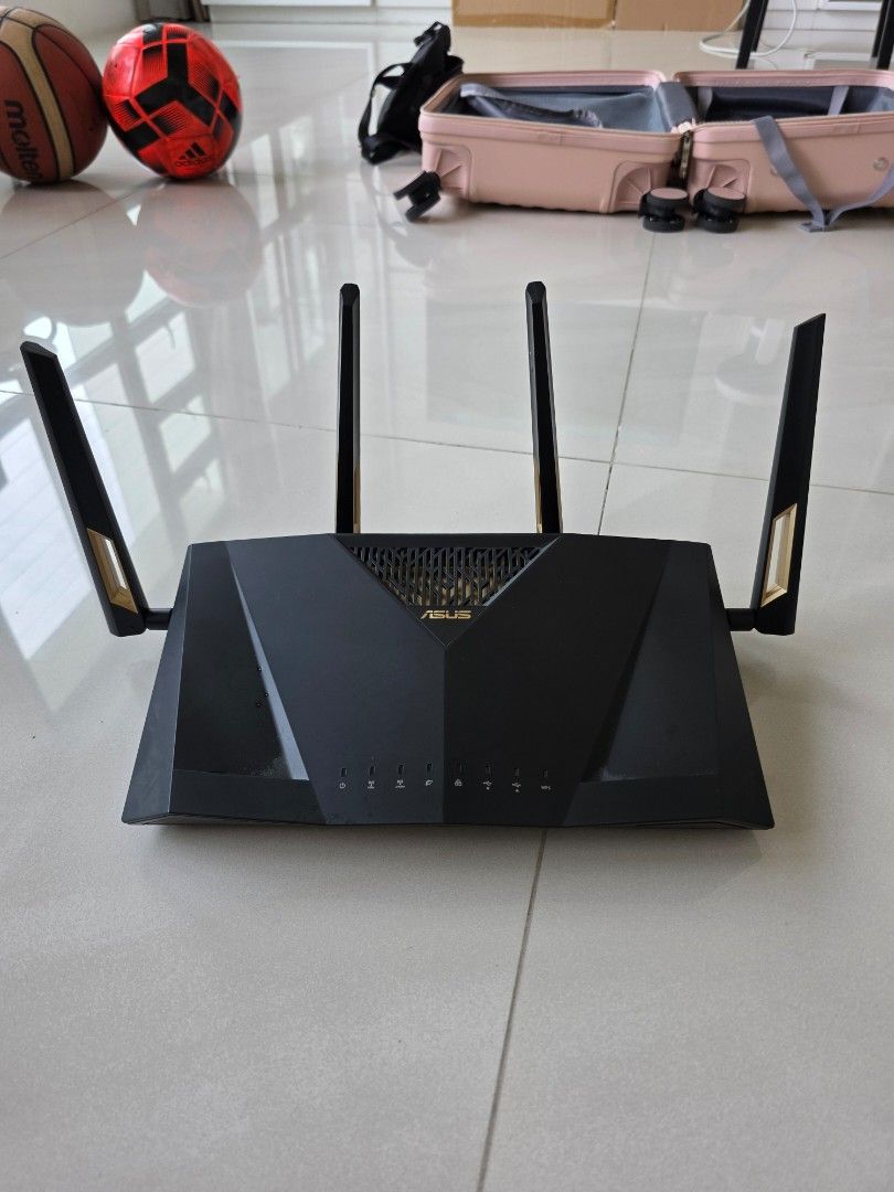 ASUS RT-AX88U Dual Band WiFi 6 Router, Computers & Tech, Parts ...