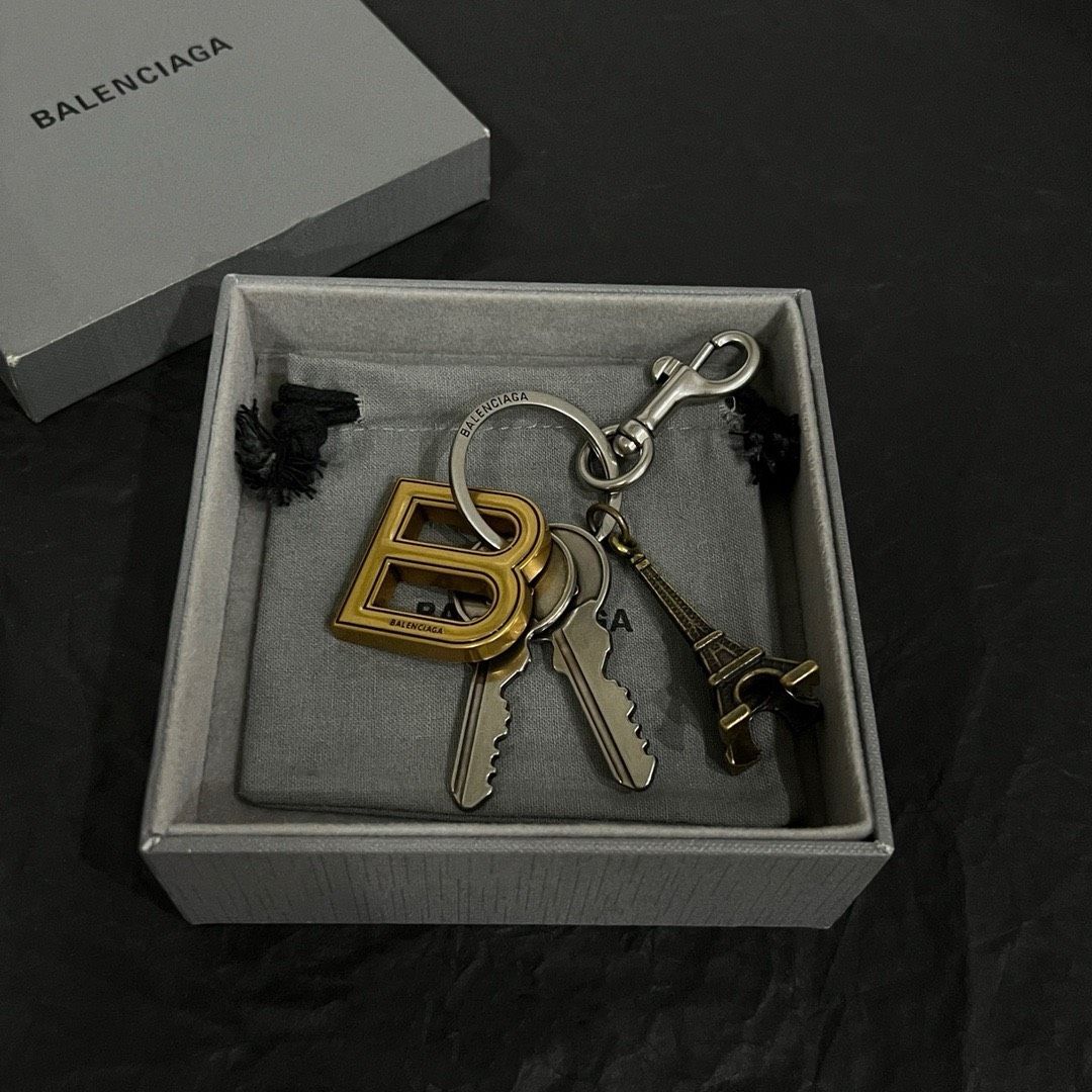 💕Authentic Balenciaga keychain, Men's Fashion, Watches & Accessories ...