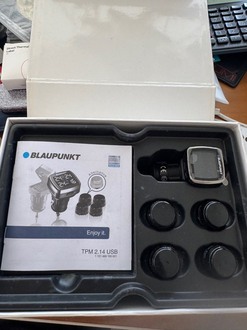 Blaupunkt TPM 2.14 USB Tire Pressure Monitoring System, Car Accessories ...