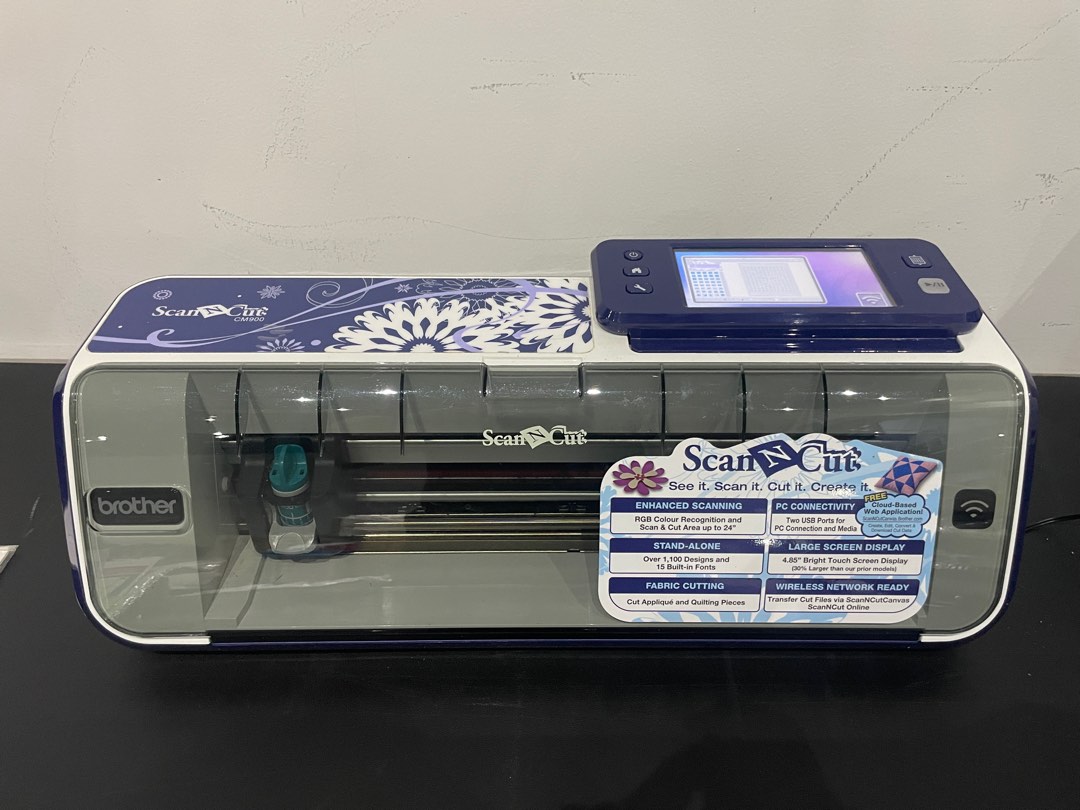 Brother ScanNCut CM900 Scan and Cut Crafting Machine, Computers & Tech ...