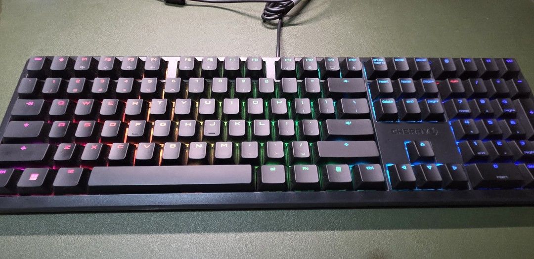 Mechanical RGB Keyboard Cherry 3000s TKL (109), Computers & Tech, Parts ...