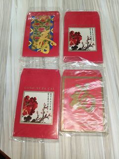4 pcs Lay's CNY Ang Pao/Red Packet, Hobbies & Toys, Stationery & Craft ...