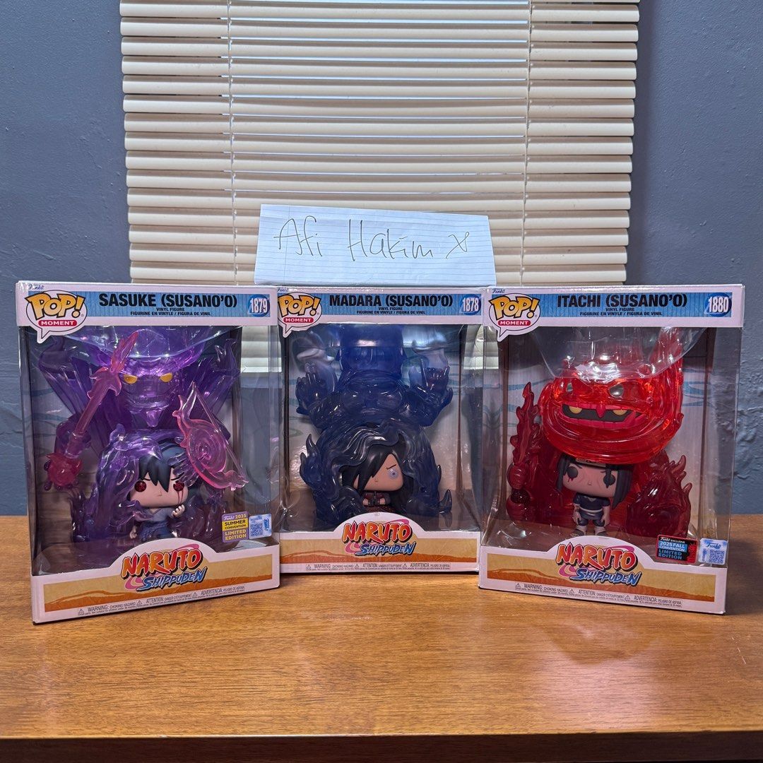 Complete Susanoo Funko Pop, Hobbies & Toys, Toys & Games on Carousell