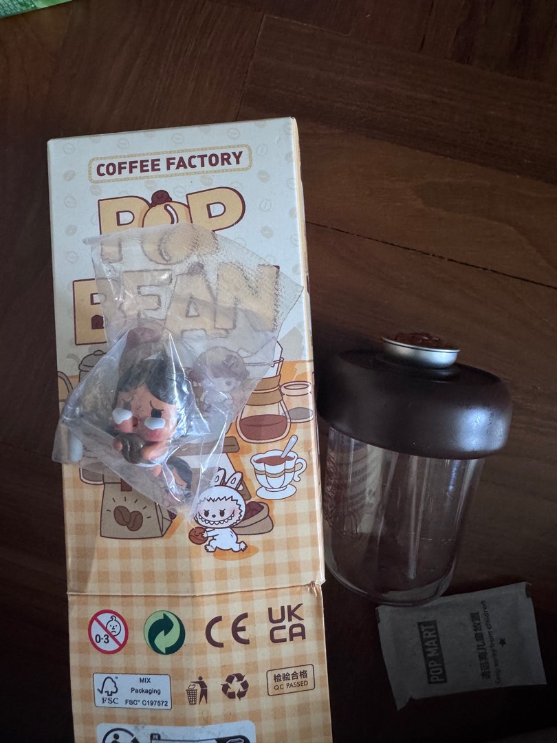 Cry baby POP BEAN Coffee Factory Series Blind Bottle, Hobbies & Toys ...