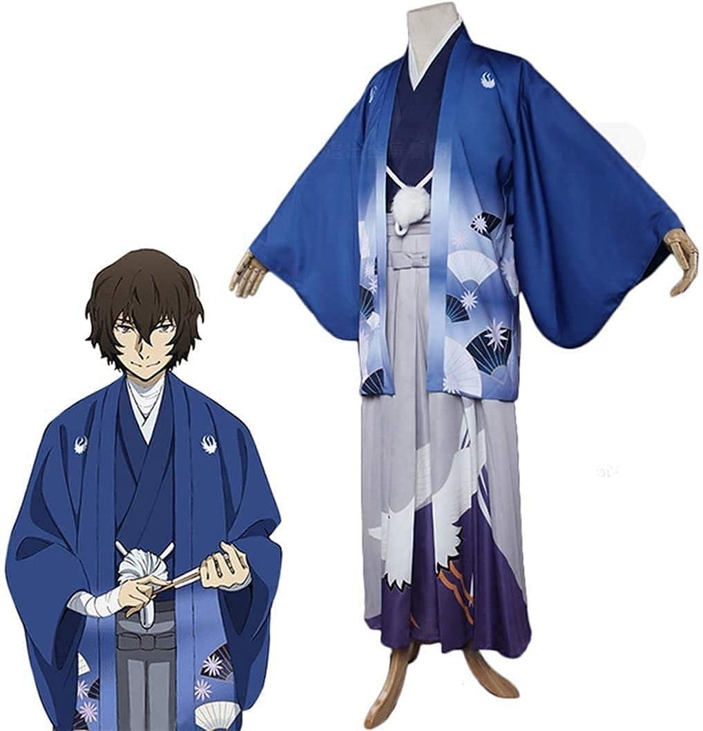 dazai osamu cosplay yukata, Hobbies & Toys, Memorabilia & Collectibles ...
