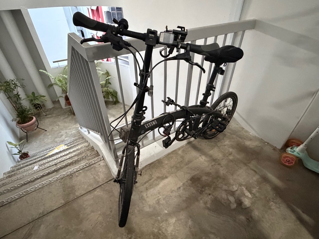 Element Ecosmo 10 SP Filosofi Kopi Folding Bike, Sports Equipment ...