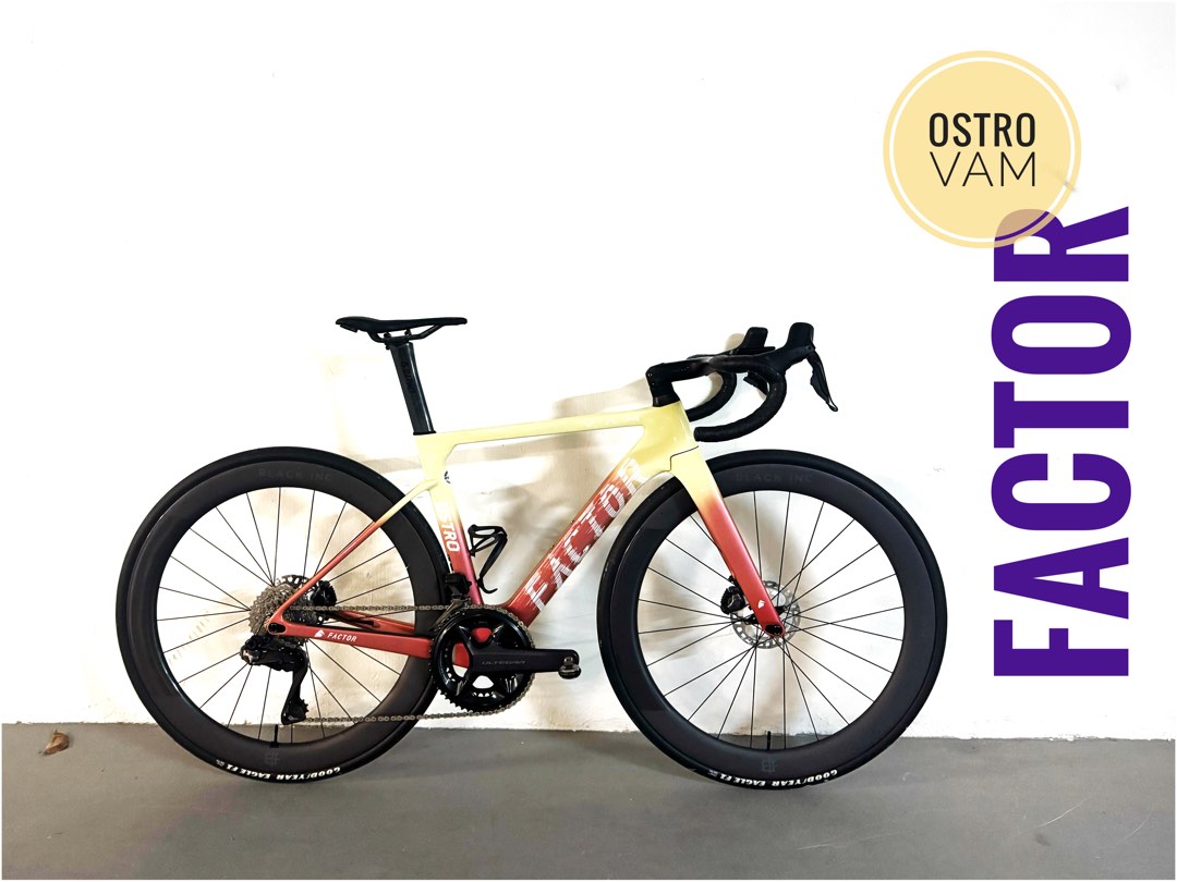 [Showroom condition] Factor Ostro VAM frameset (49cm) + BlackInc ...