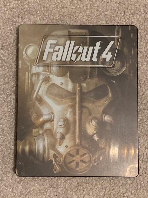 Fallout 4 Steelbook and Game Disc, Video Gaming, Video Games ...