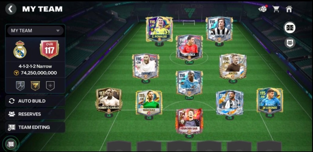 FC Mobile Account - 117 OVR Team, Video Gaming, Video Games, Others on ...