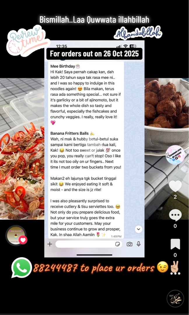 Food Reviews_26 Oct 2025 (Mee Birthday_Slice Fishcake Bee Hoon ...